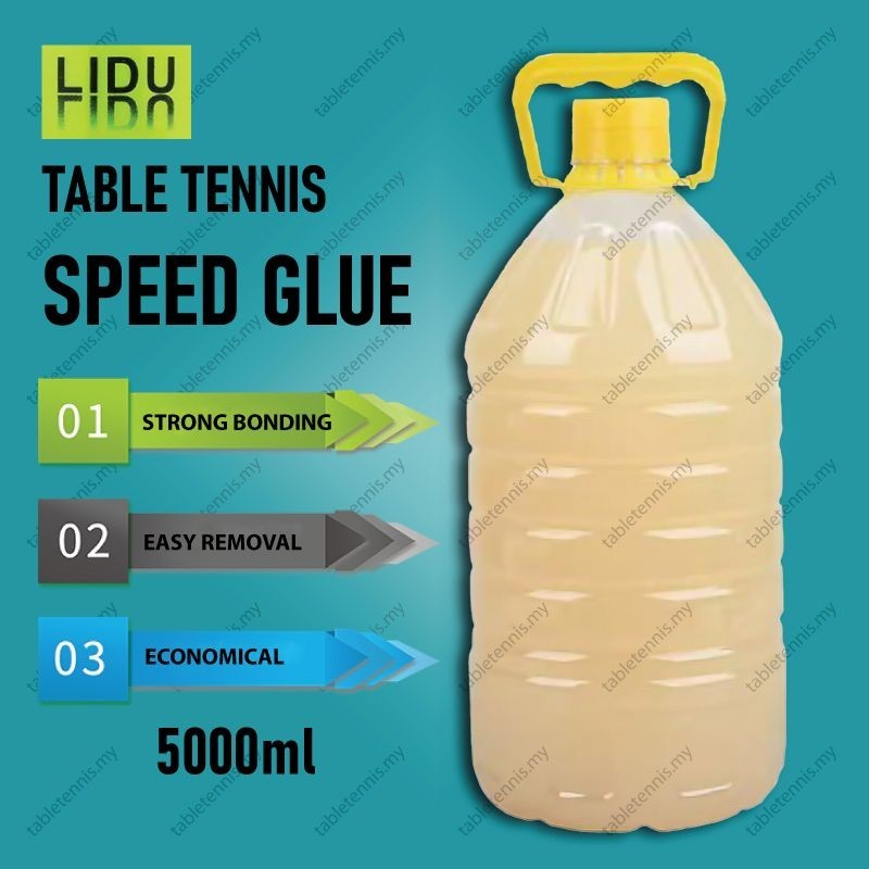 Lidu Glue Table Tennis Rubber Speed Glue Gam Ping Pong 5L (5000ml ...