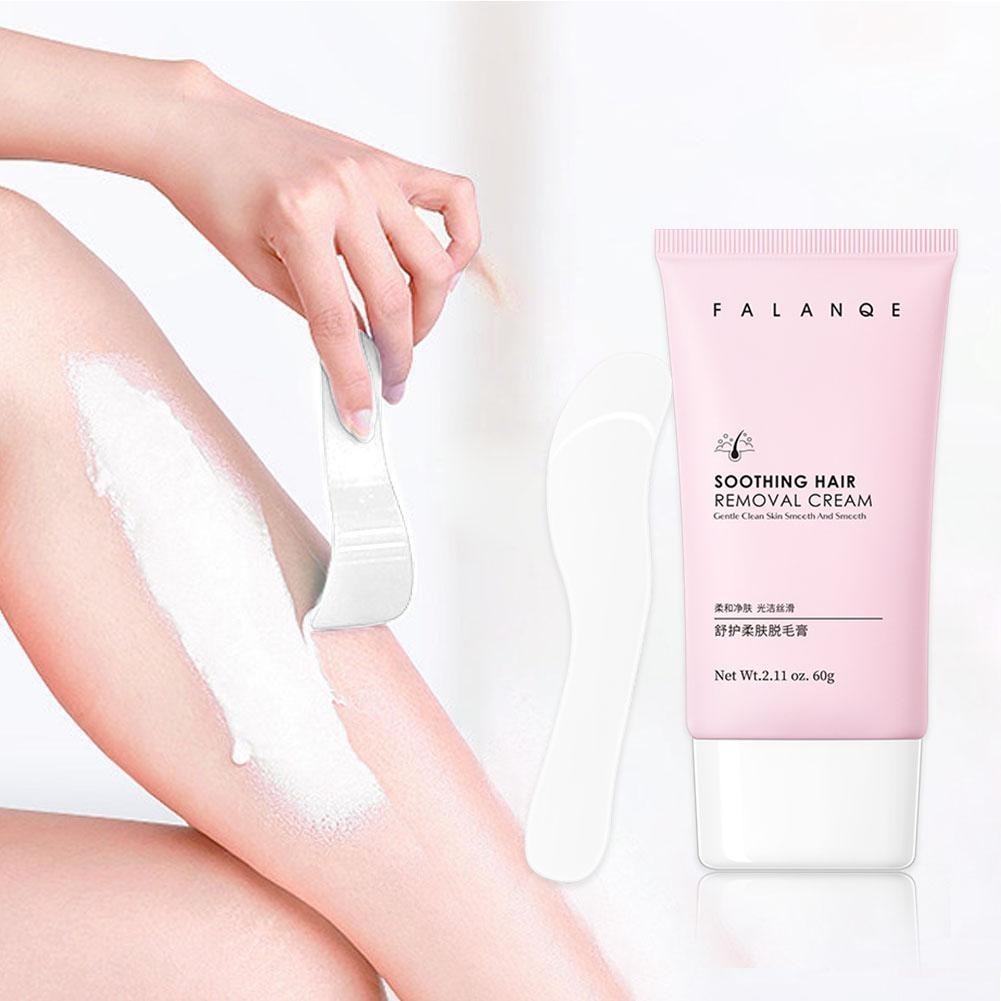 Pure And Gentle Hair Removal Cream With Scraper 60g Body Care Wax Hair ...