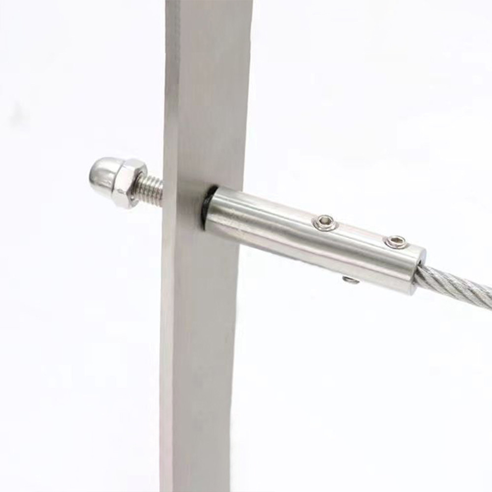 1pc 2mm~6mm steel wire rope joint lock buckle connection terminal ...