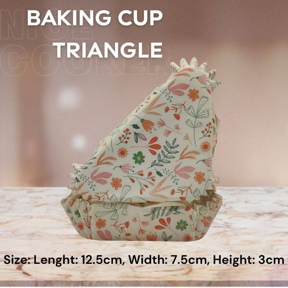 Triangle Baking Cup Triangle Cup Cake Triangle Baking Liner Triangle ...