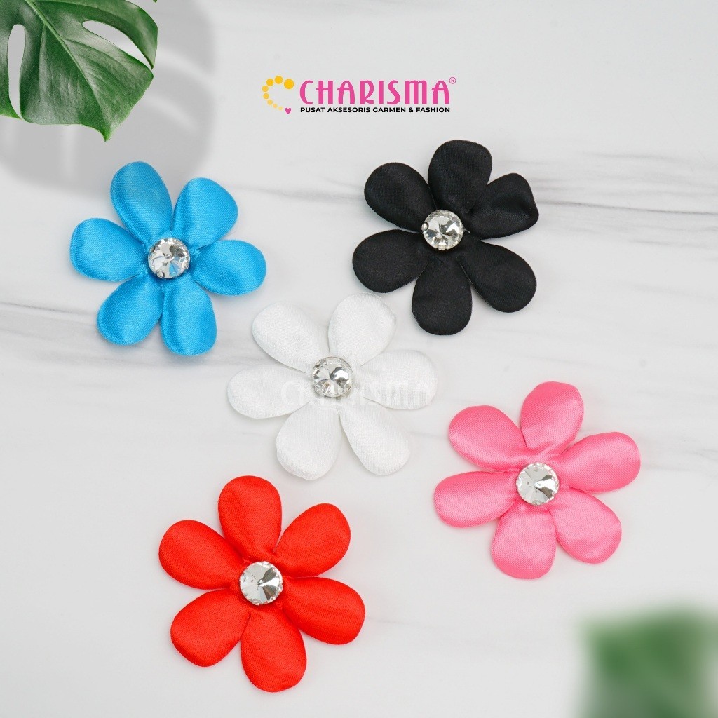 Charisma Suede Flower Application 7,5 X 7,5 CM | Shopee Malaysia
