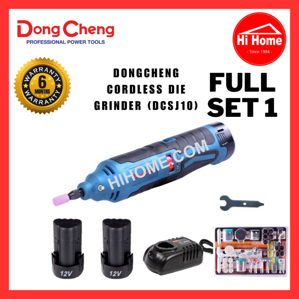 DongCheng 12V CORDLESS GRINDER Die Grinder Rotary Tool Flexible Shaft Dremel Porting Tool Mesin ...