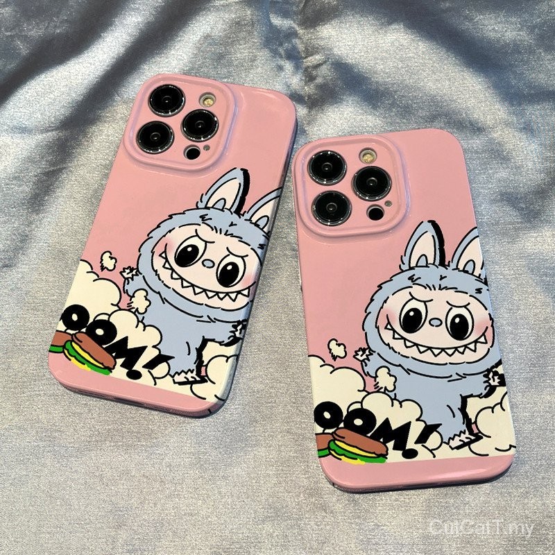 Cute cartoon labubu hard case full package anti drop hard case phone ...
