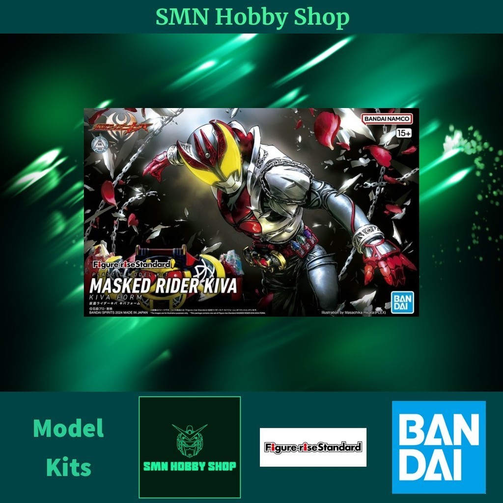 FRS Figure-Rise Standard Masked Rider Kiva Form Toys Plastic Model Kit ...