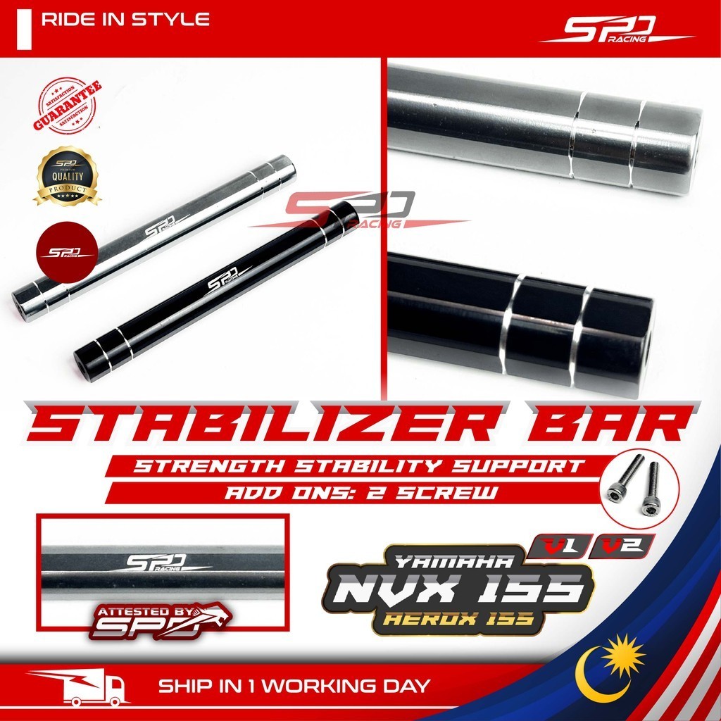 NVX Absorber Stabilizer Bar / Strut Bar ORIGINAL FULLY CNC ALLOY SPD ...