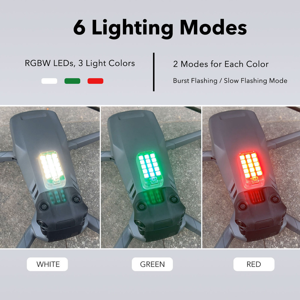 Symik DJI DJI Mini4pro/3 Yu 3/Avata2/Air3/2s Drone Strobe Light Accessories LED | Shopee Malaysia