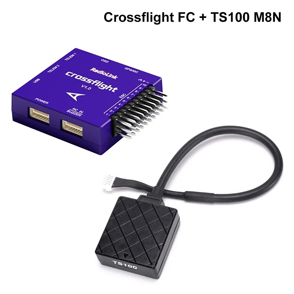 Radiolink Crossflight Flight Controller 2-12S 10 PWM FC wih OSD TS100 ...