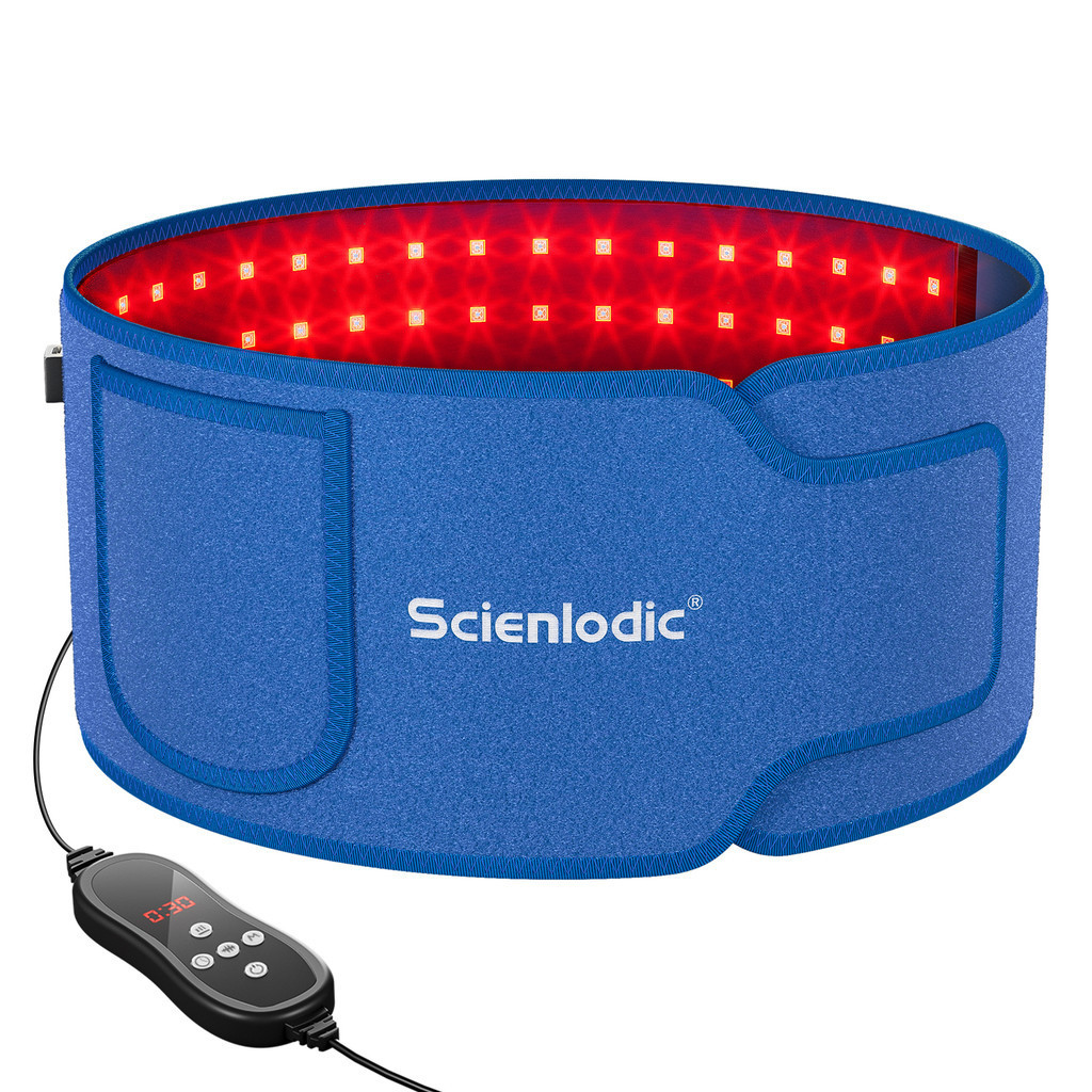 100 LED Red Light Heating Belt Therapy For Body Health Care Fat Loss ...