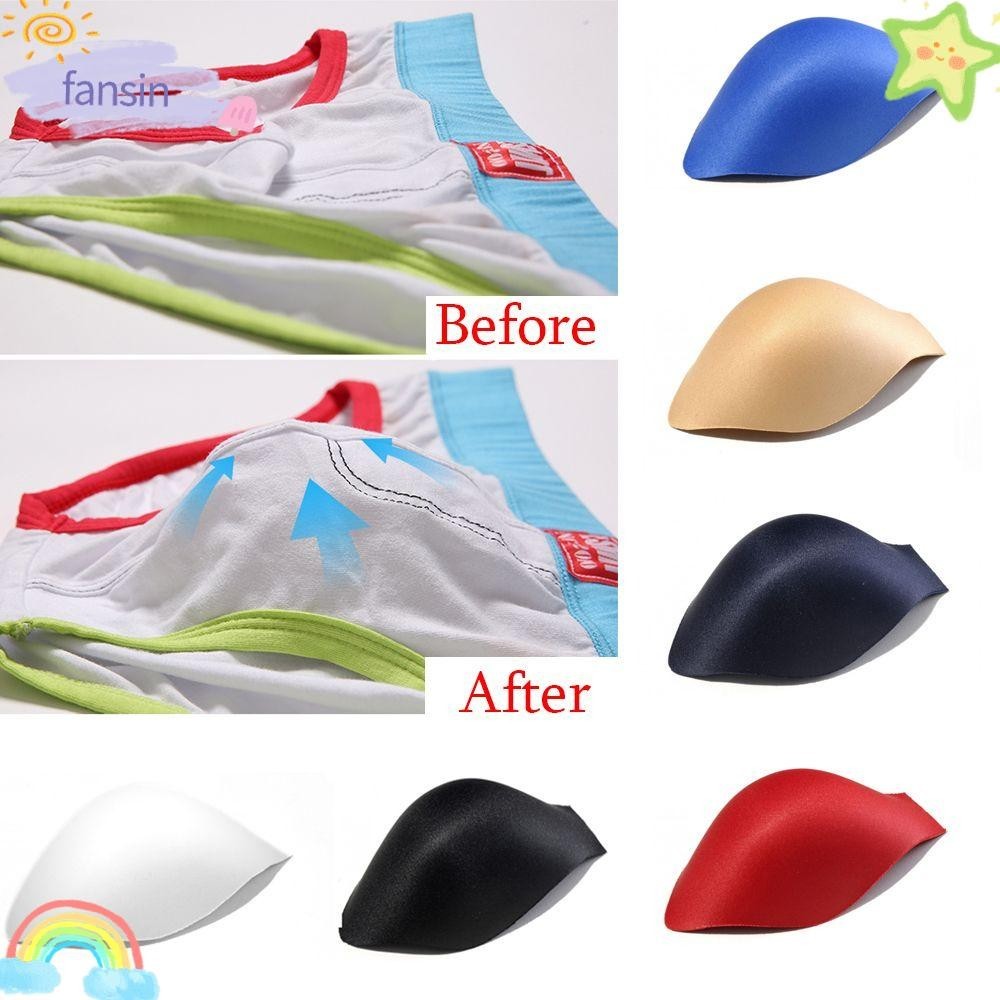 FANSIN 6 Colors Bulge Pad Portable Men Jockstraps Swimwear Enhancer Cup ...