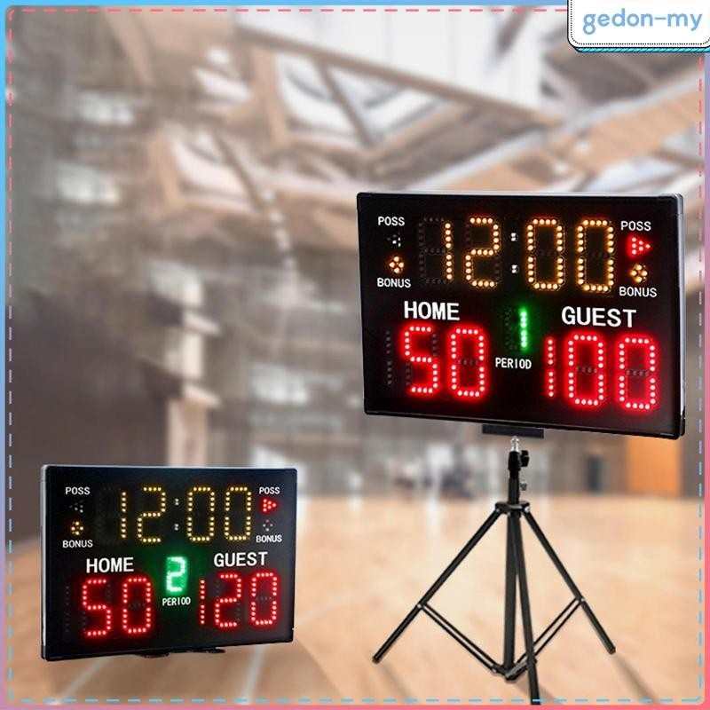 [GedonMY] Portable Digital Scoreboard Tripod Mount 2.4G Control 3000CD ...