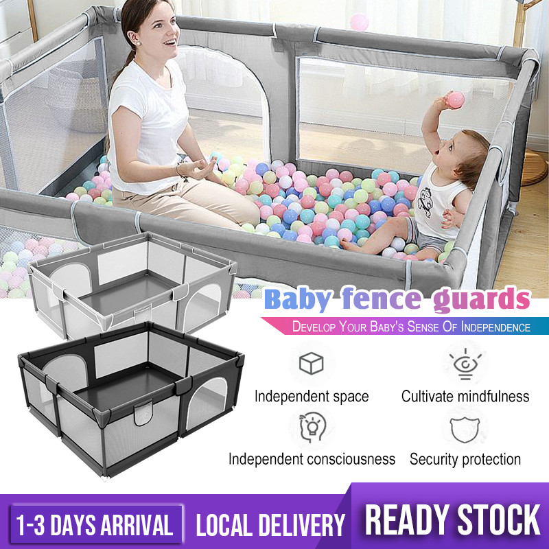 Baby Playpen Children Pagar Kids Portable Safety Playpen Fence Activity ...