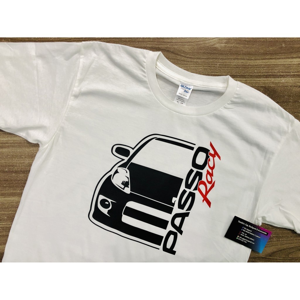 Toyota Passo Racy *FRONT (White Tshirt) | Shopee Malaysia