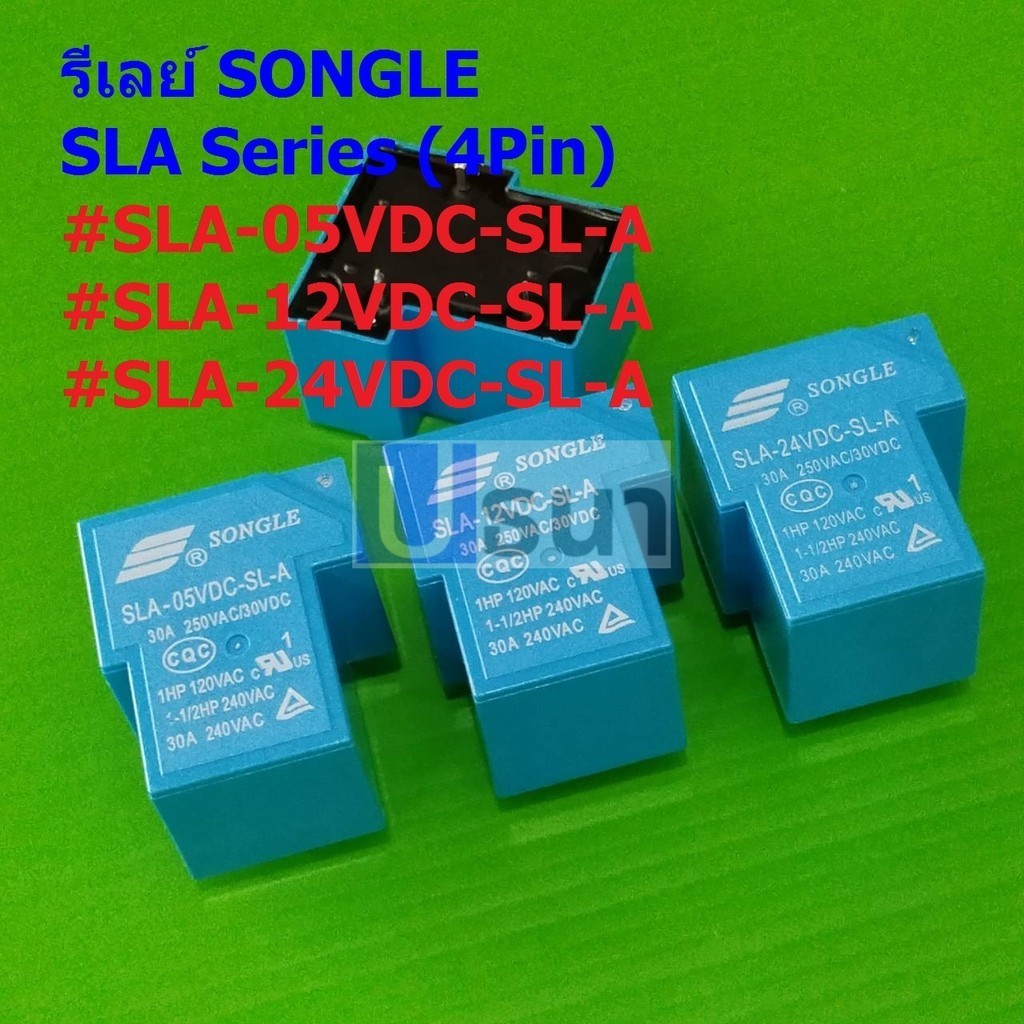 Genuine SONGLE Relay Coil 5VDC 12VDC 24VDC 4Pin SLA-05VDC-SL-A SLA ...