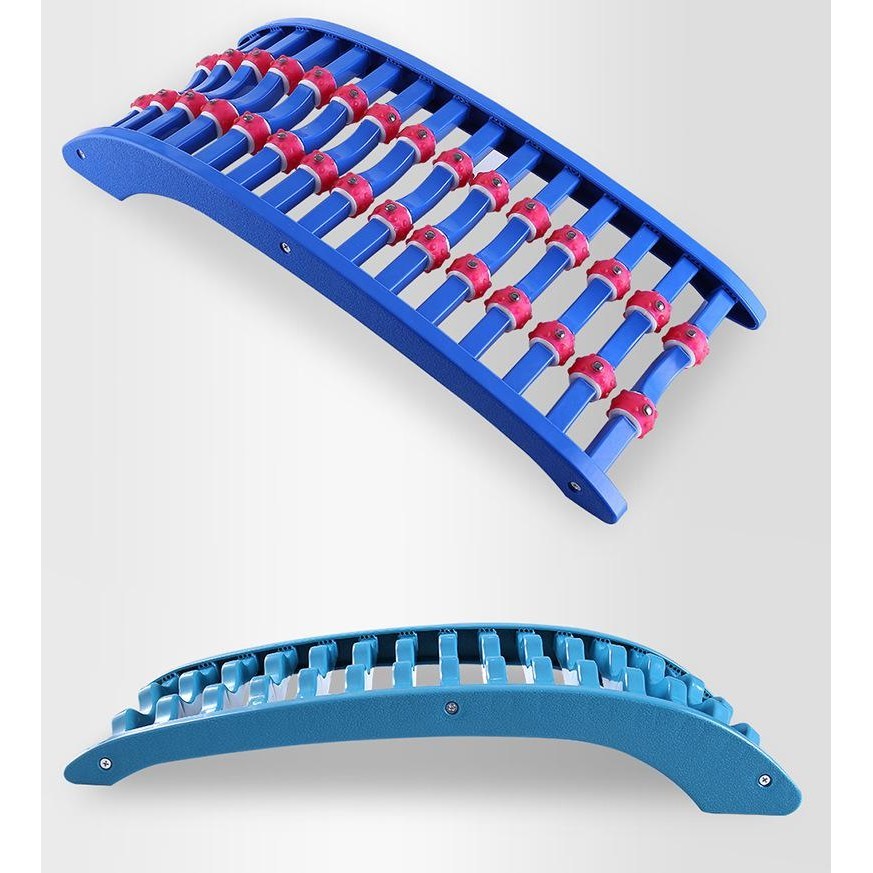 ergonomic spinal backrest frame with massage and bridge support for ...