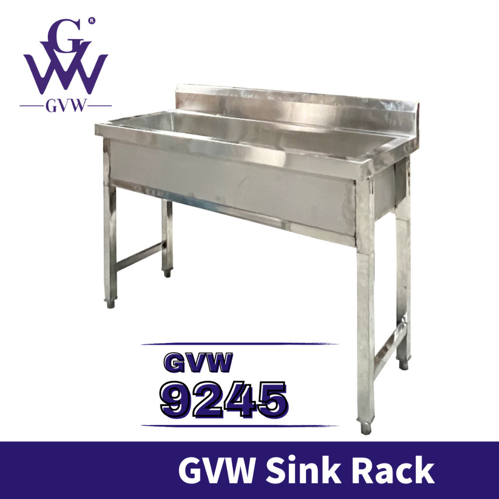 GVW Stainless Steel Single Sink Long Sink Canteen Sink Sinki Panjang ...