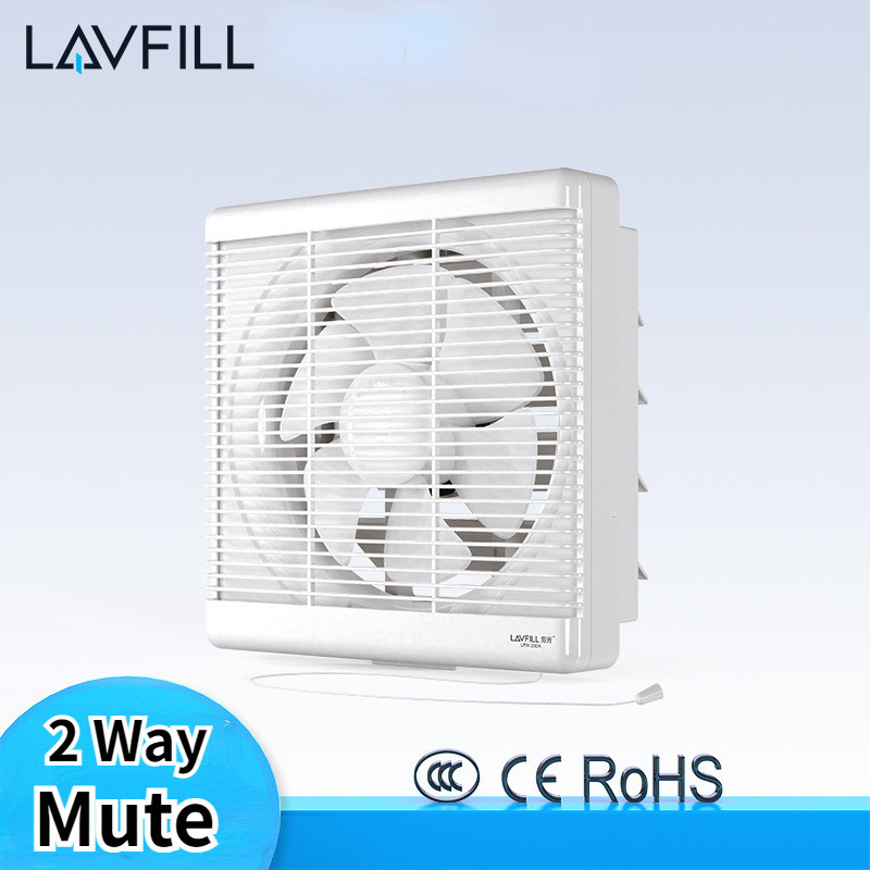 (4 Size)220V 2 Way Exhaust Fan Ventilating Strong Exhaust Extractor Fan ...