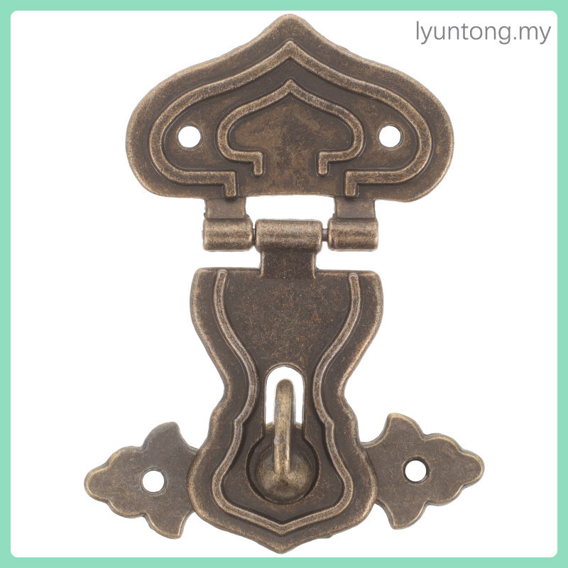 Antique Buckle Cabinet Hinges Mini Lock Clasp Small Hasp Latch Chest ...