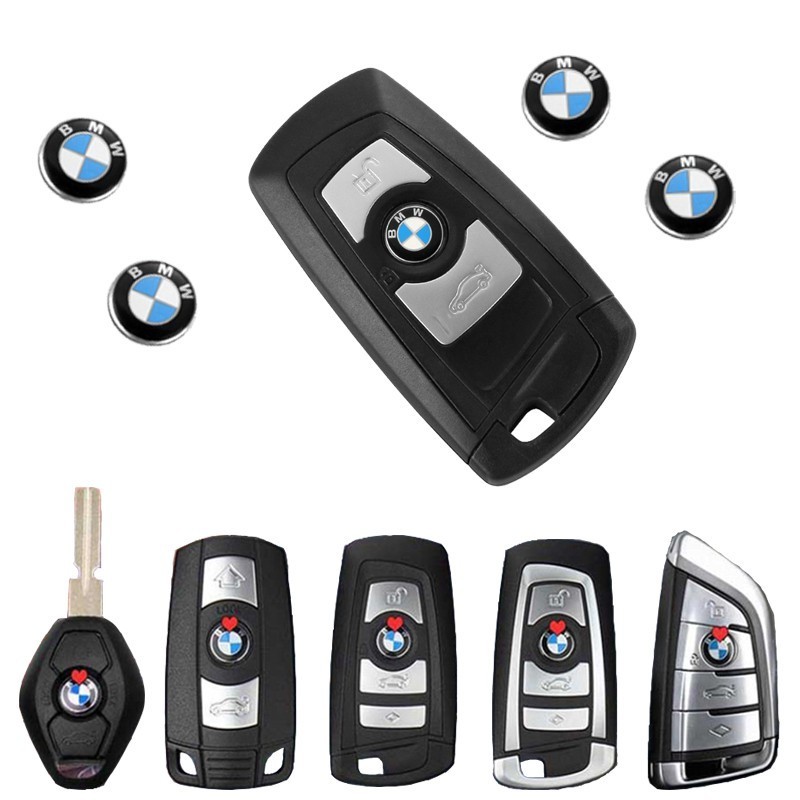 11mm Car Key Sticker for BMW Series E36 E39 E46 E90 M3 M5 M6 MSport ...