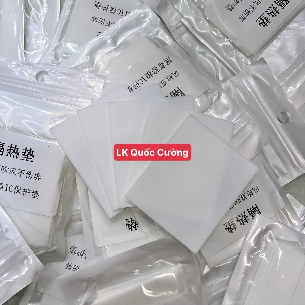 Set of 5 heat-resistant pieces, screen ic insulation | Shopee Malaysia