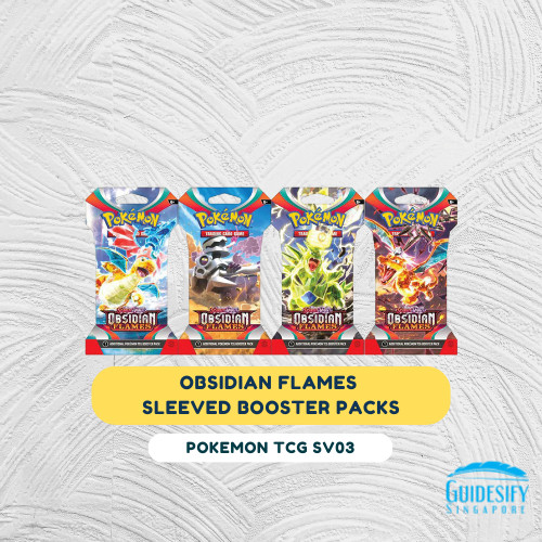 Pokémon TCG: Scarlet & Violet-Obsidian Flames Sleeved Booster Pack (10 Cards) | Shopee Malaysia