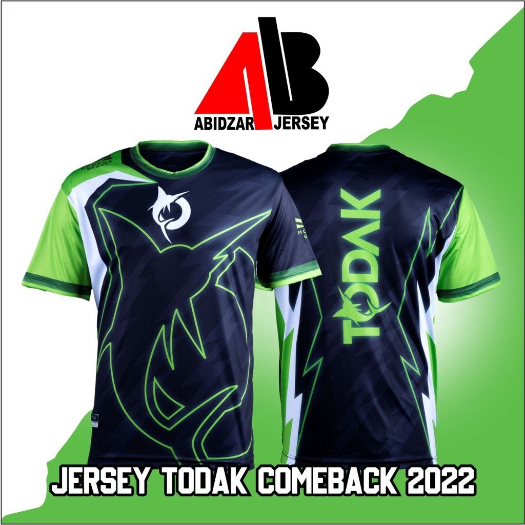 Jersey Todak MLBB Malaysia E Sport Jersey Free Nickname Custom Name ...