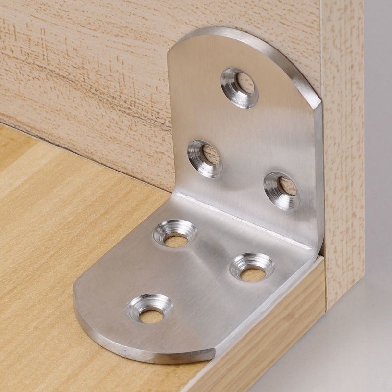 3mm Thick Stainless Steel Angle Code L-Shaped Right Angle Fixture ...