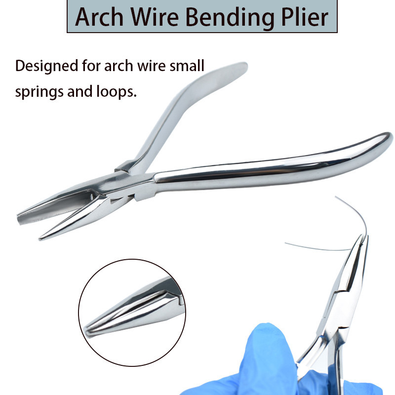Dental Plier for Bend and Form Arch Wire Forceps Omega Loop Bending ...