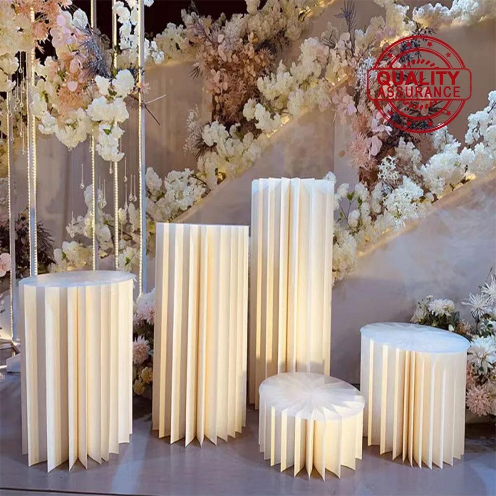 Foldable Pole Wedding Tool Dessert Table Beehive Organ Paper Rom Pole ...