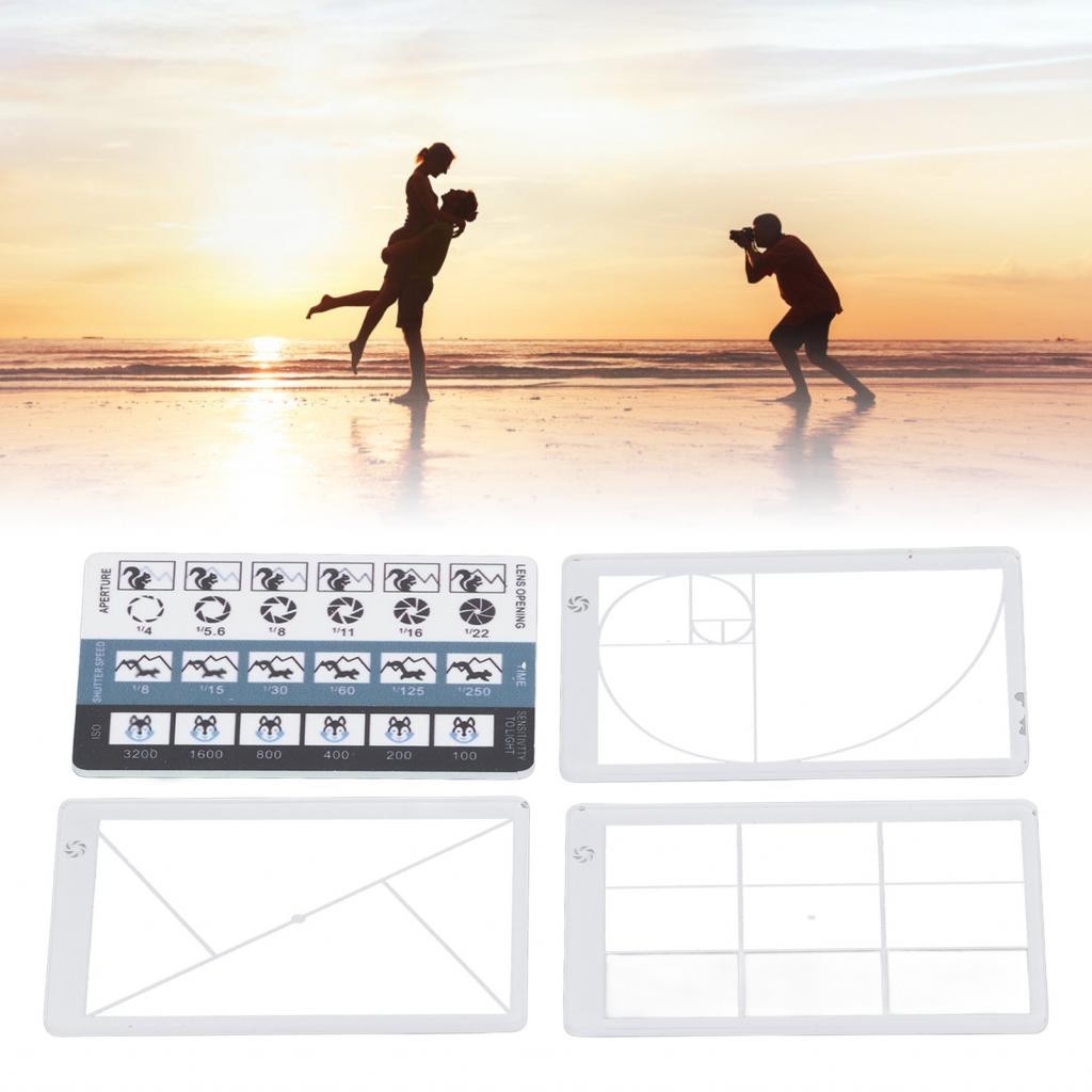 Bmai Composition View Finder Practical Acrylic Fibonacci Tool for ...