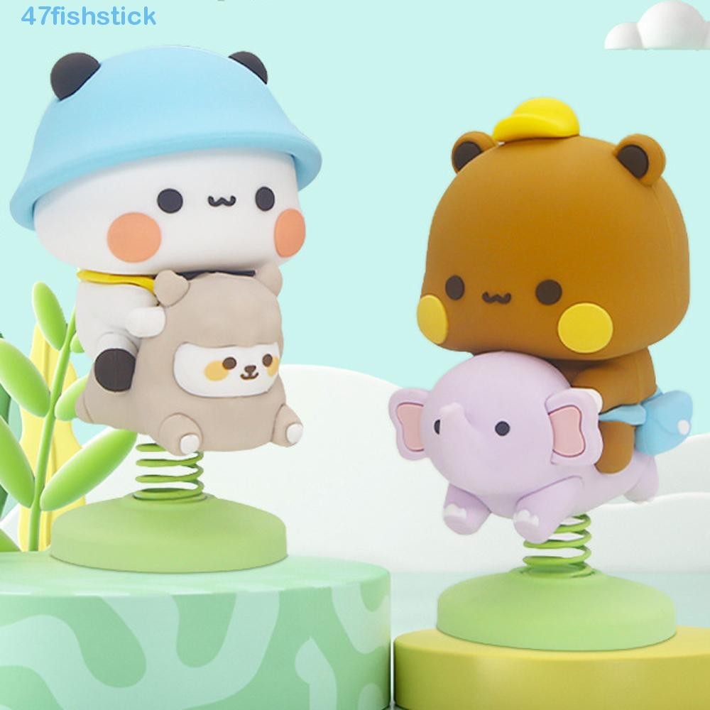 FISHSTICK Bubu Dudu Panda Bear Figure, Bear Collectible Panda Bubu Dudu ...