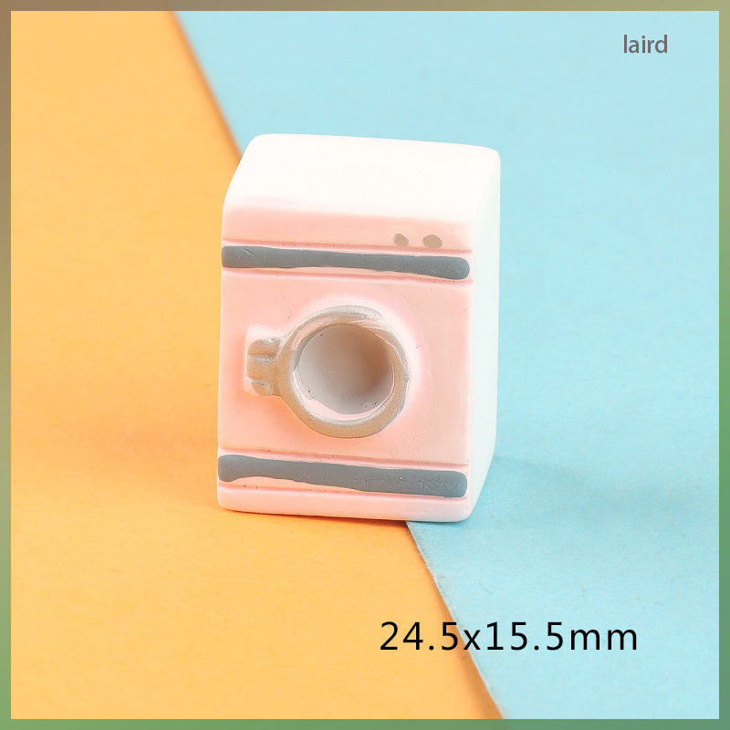 Landscape Washing Machine Mini Washer Cake Topper Miniature Furniture ...