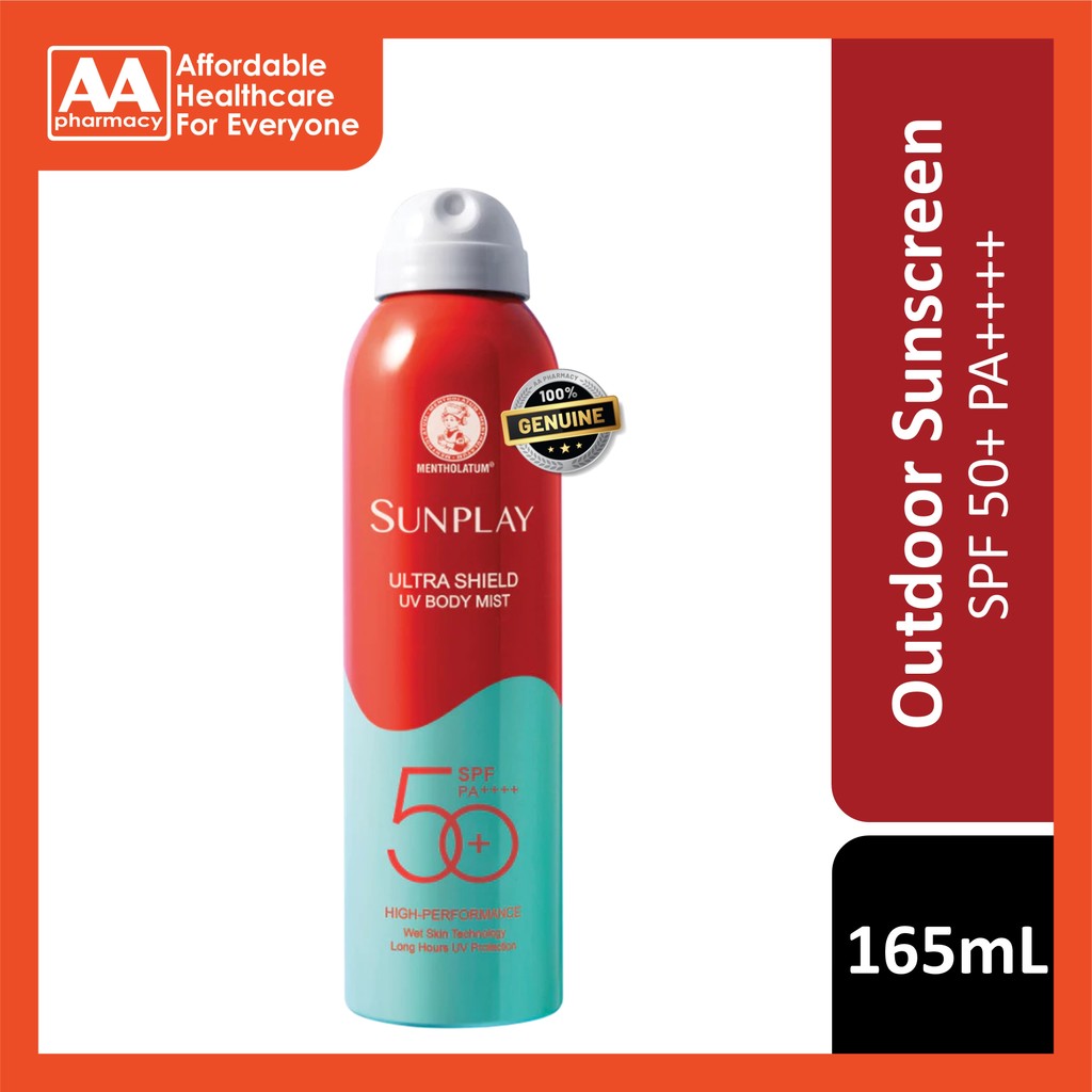 Sunplay Ultra Shield 130 Mist Sunscreen SPF50+ PA++++ 165mL | Shopee Malaysia