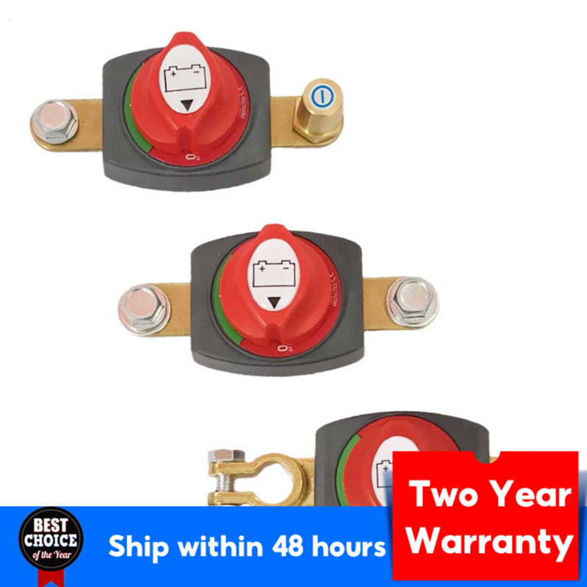 On/Off 275A Top Post Battery Disconnect Switch 12-48V Waterproof Heavy ...