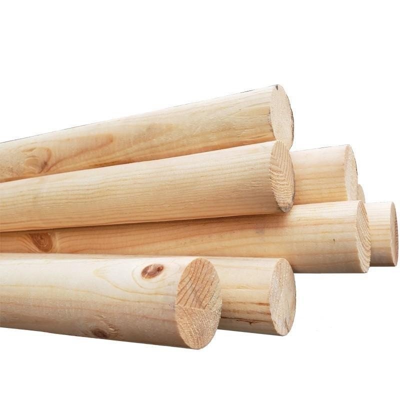 Pine Tile Preservative Wood Cylindrical Slab Car Pavilion Ancient ...