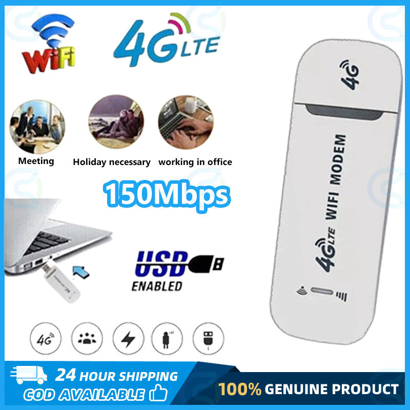 【Malaysia shipping】4G LTE Wireless USB Modem Dongle Stick 150Mbps WiFi Adapter for 4G Card ...