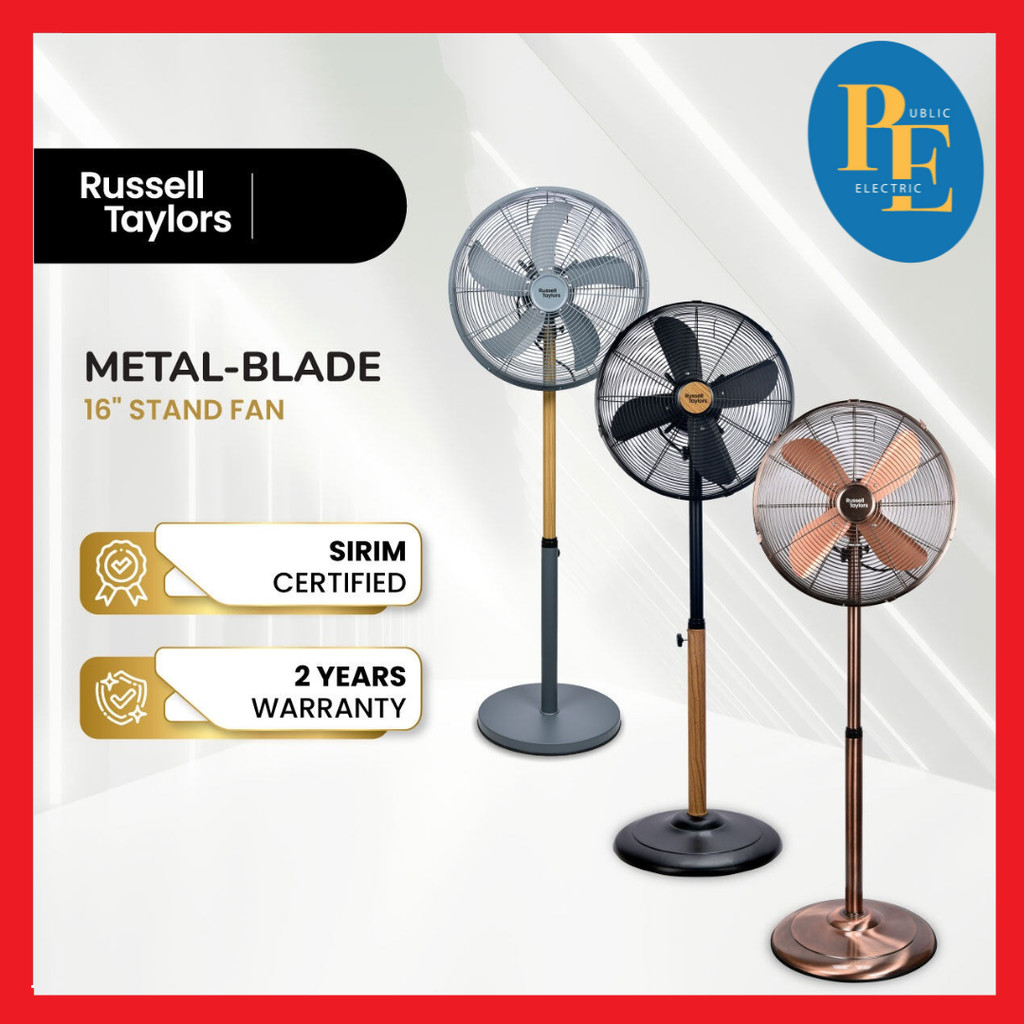 Russell Taylors Metal-Blade Stand Fan 16 inch SF2/ SF3/ SF4 | Shopee ...