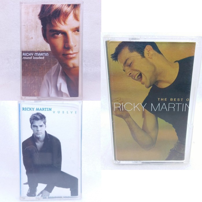 Ricky martin tape cassette - sound loaded - the best of Ricky martin ...