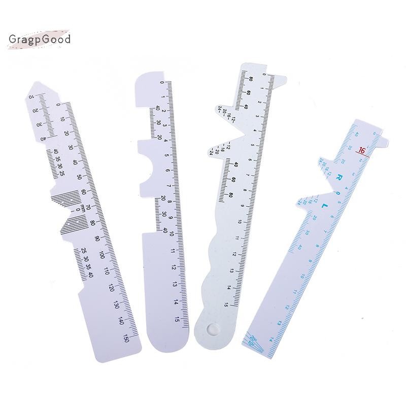 Grapegood 4Types Measure Optical Vernier PD Ruler Pupil Distance Meter ...