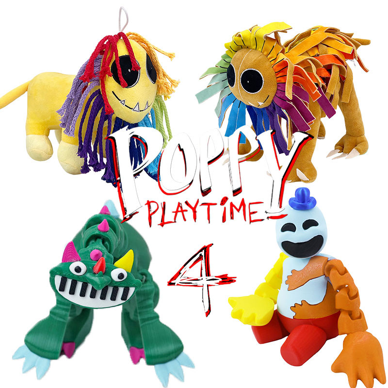 Poppy Playtime 4 Nightmare Critters Stuffed Toy Poppy Playtime 4 ...