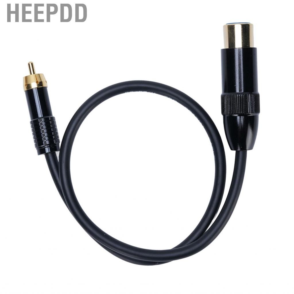 HEEPDD 3 Pin XLR Female to Phono Plug Cable Stereo Connection for ...