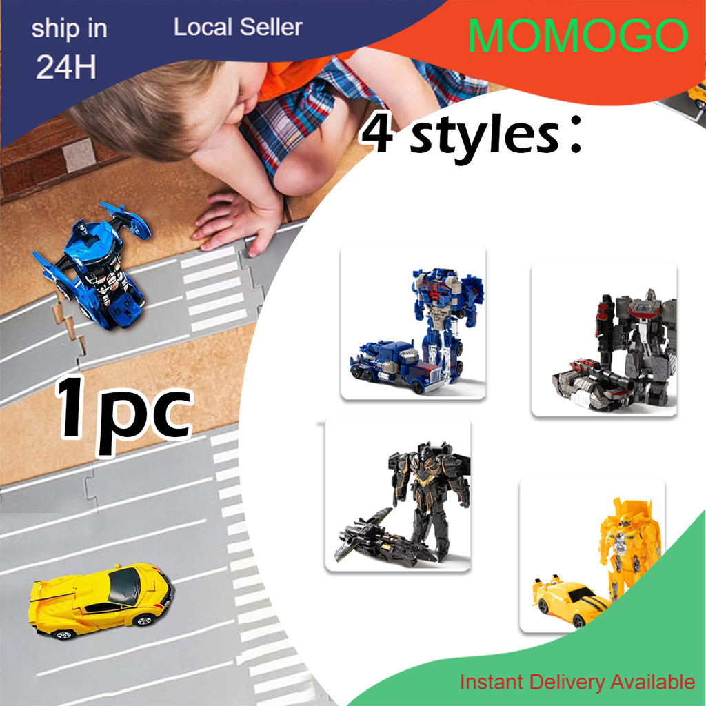 Children Transforming Robot Toys One Step Transformers Optimus Prime ...