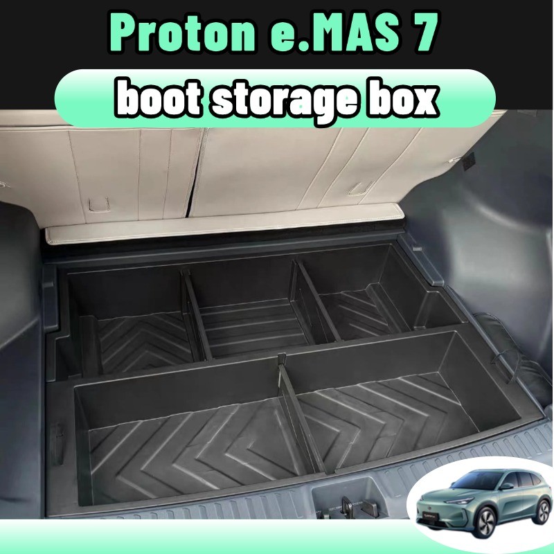 For Proton eMas 7 Rear Front Trunk Storage Box Frunk Organizer Tray ...