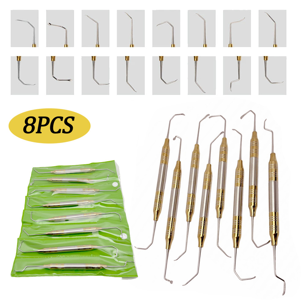 8Pcs Dental Maxillary Sinus Lifting Elevator Kit Dental Implant ...
