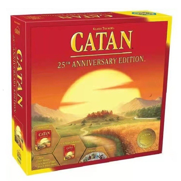 English Version 25th Anniversary Commemorative Edition Catan Island ...