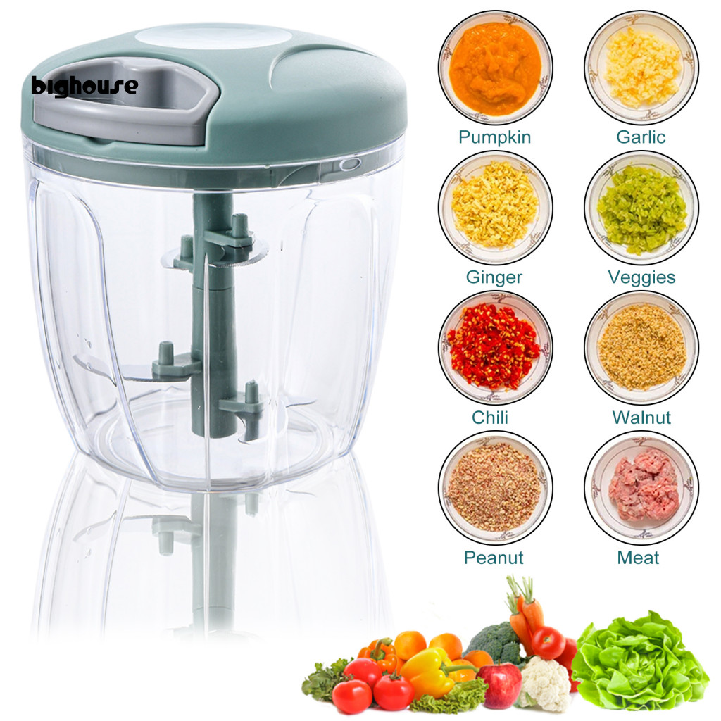 Portable Veggie Chopper Mini Food Crusher Portable Garlic Chopper ...