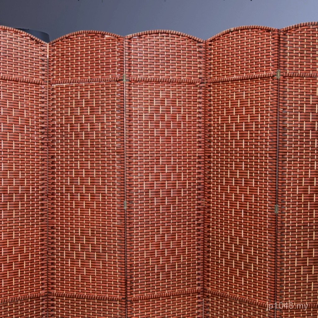 Rattan Movable Partition Screen Simple Screen Screen Dining Paper cs ...