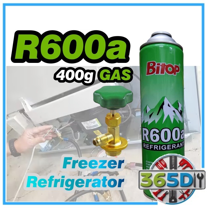 365DIY R600a Gas R600a Refrigerator Freezer Fridge Freezer Chiller Peti ...