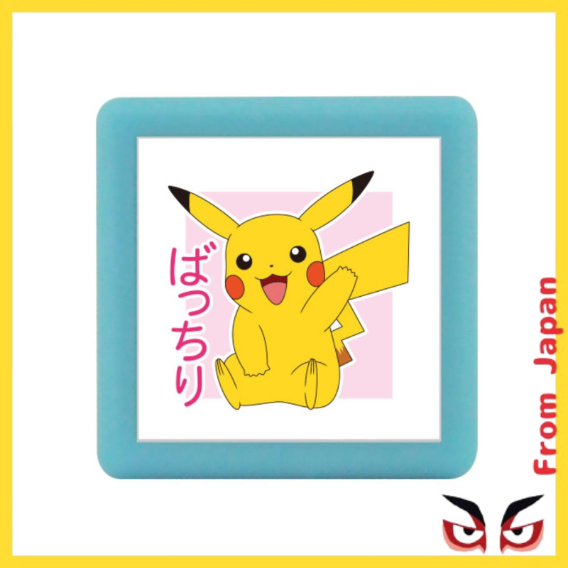 Kodomonokao Stamp Pocket Monster Mini Stamp Pikachu / Bacchiri / Ink ...