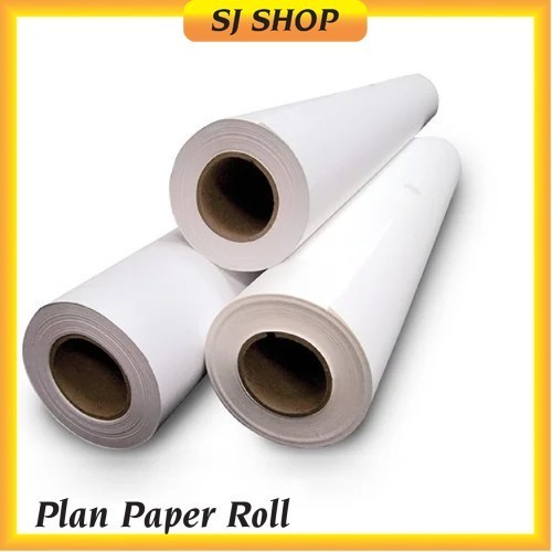 Plan Paper Roll A2 A1 A0 | Plotter Paper Roll | Plan Printing Paper | Plotter Roll | April Fine ...