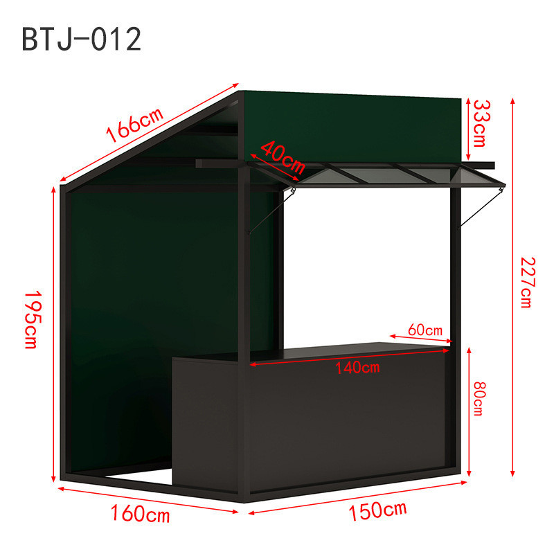 Outdoor Iron Stall Rack Influencer Night Market Activities Stall Table ...
